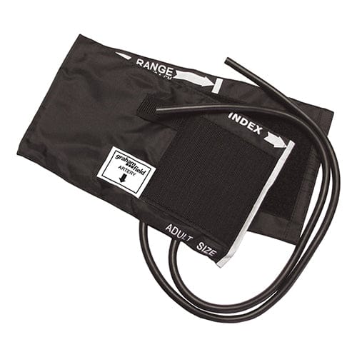 Nylon Inflation Cuff & Bladder 2-Tube, Black, Large Adult – Fold ...