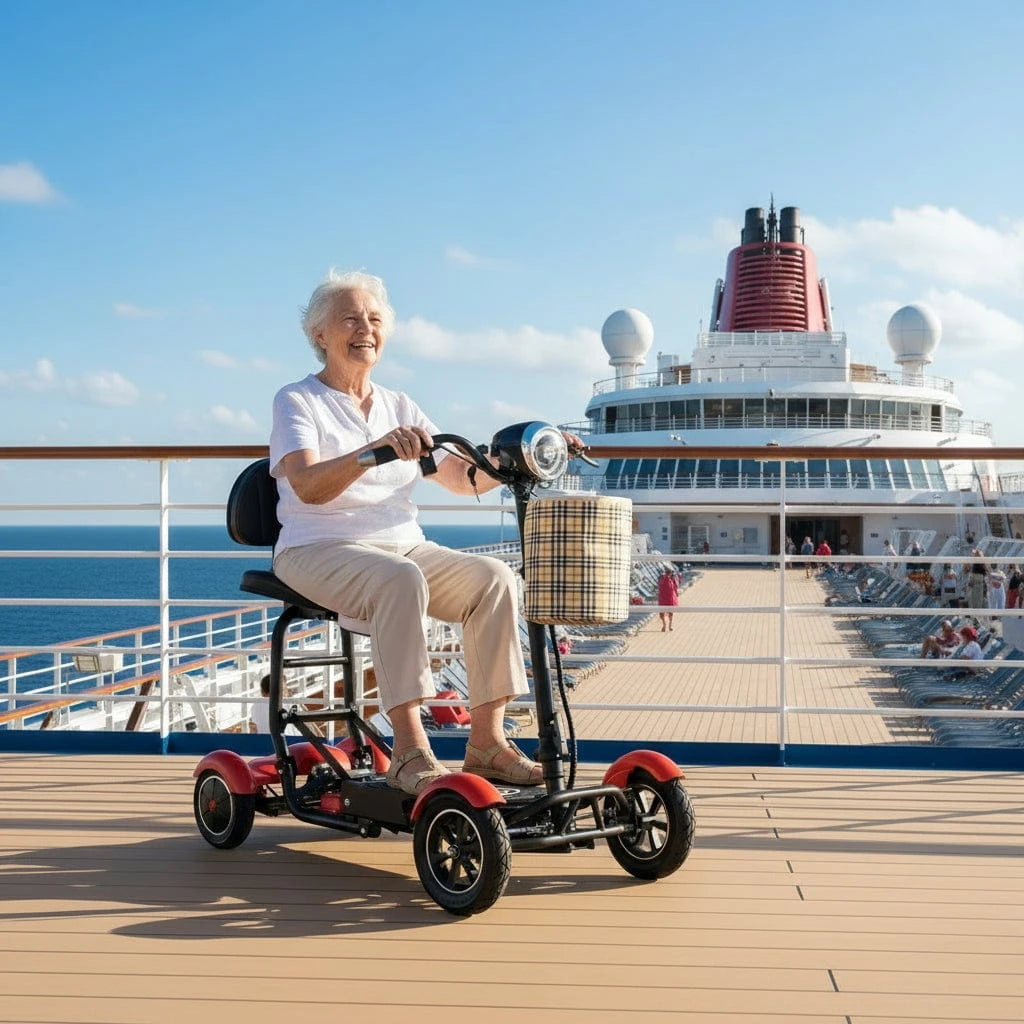 Mobility Scooter Cruiser City Hopper 3 Wheel 4 Wheels Scooter – Fold ...