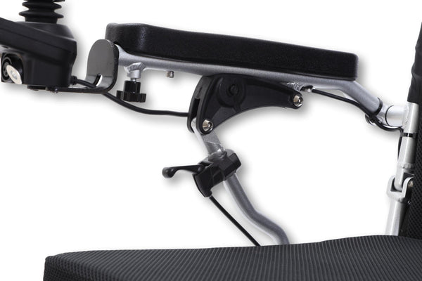 Shop Joystick Controller Mobility Reclining Electric Wheelchair – Fold ...